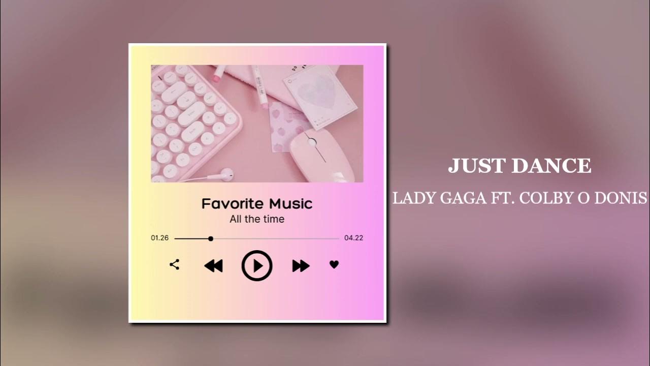 Lady Gaga ft. Colby O Donis - Just dance (Audio Music) - YouTube