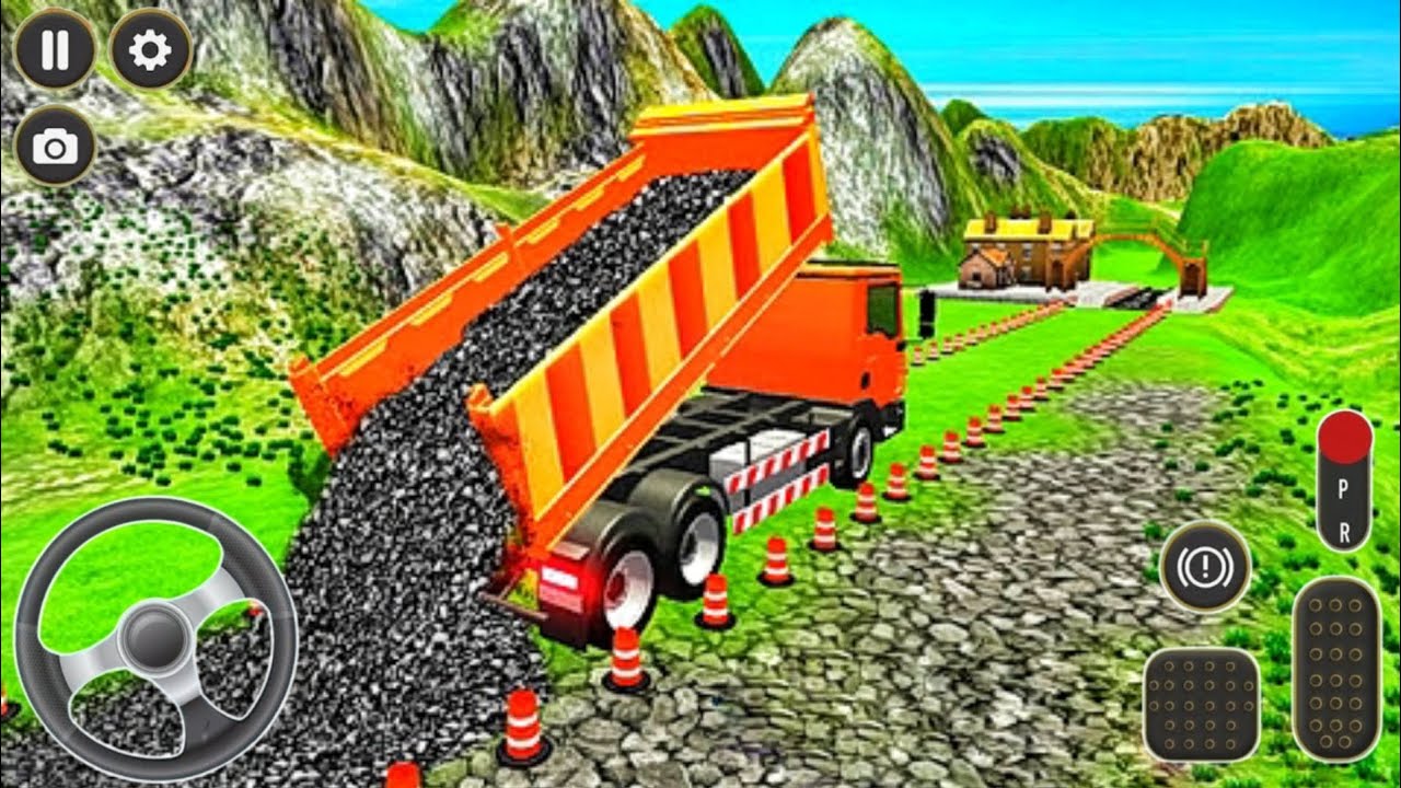 Construction Vehicles Builder Road - Highway Construction Simulator ...
