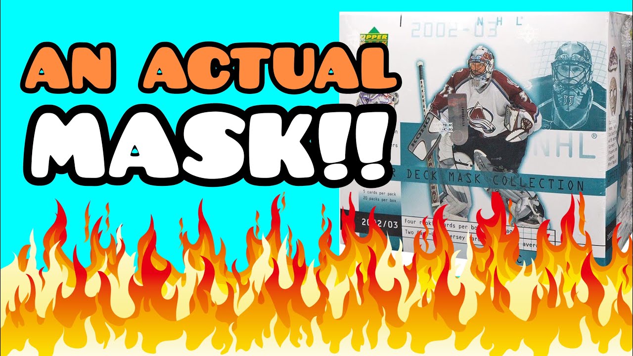 2002-03 (02/03) Upper Deck Mask Collection Hockey Hobby Box Break ...