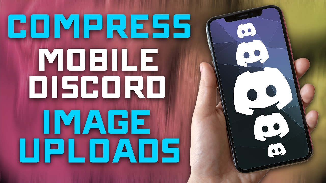 How to Compress Mobile Images on Discord to Save Data - Tutorial - YouTube