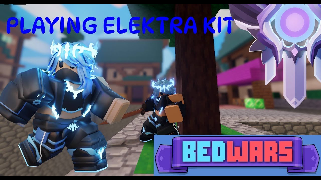 Roblox Bedwars Elektra Kit PRO Gameplay - YouTube