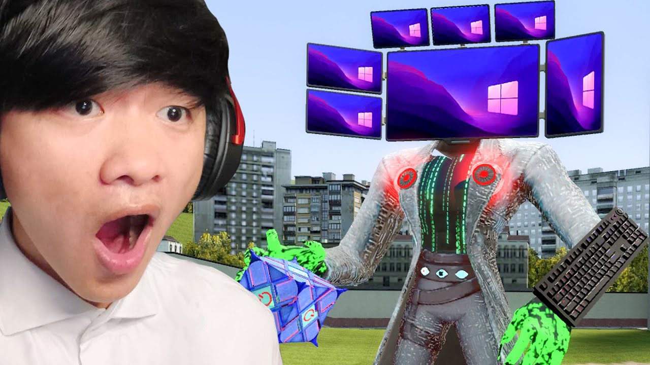 បុរសយក្សកុំព្យូទ័រ ខ្លាំងពេកហើយ TITAN PCMAN | Skibidi Toilet Boss New ...