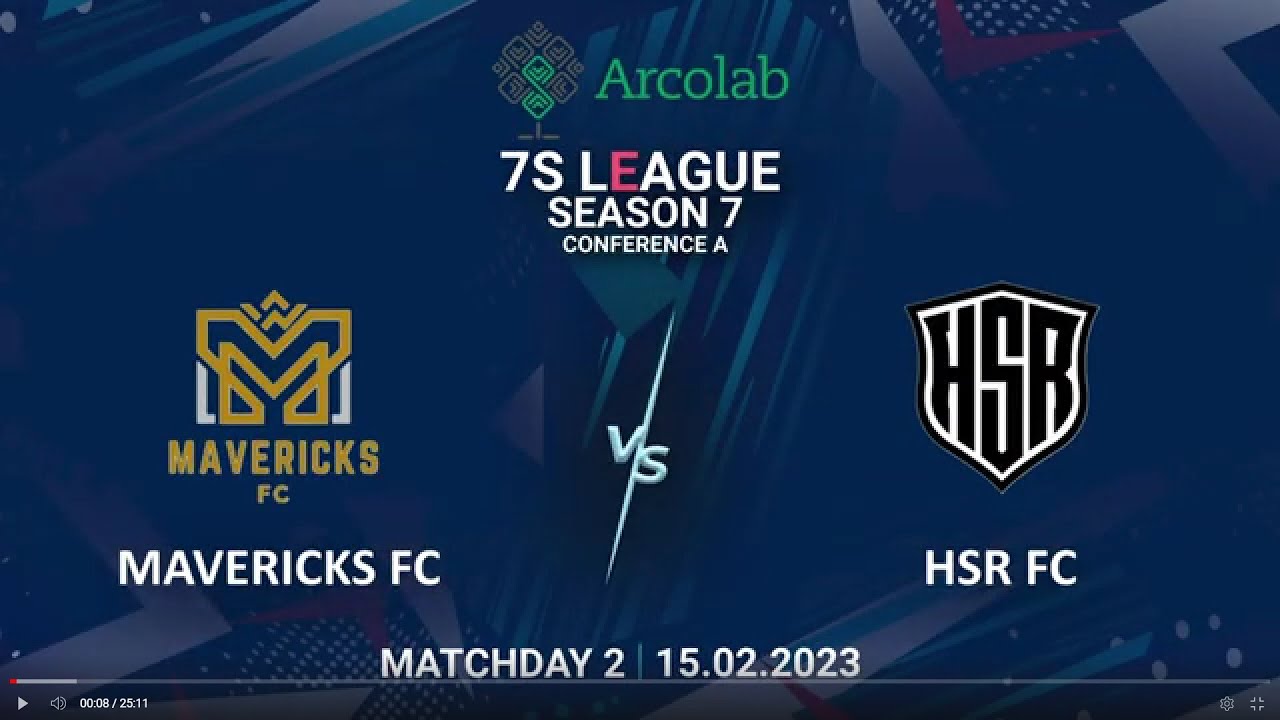 TAL Bangalore 7s League | Season 7 | Conf A | HSR FC vs Mavericks FC ...