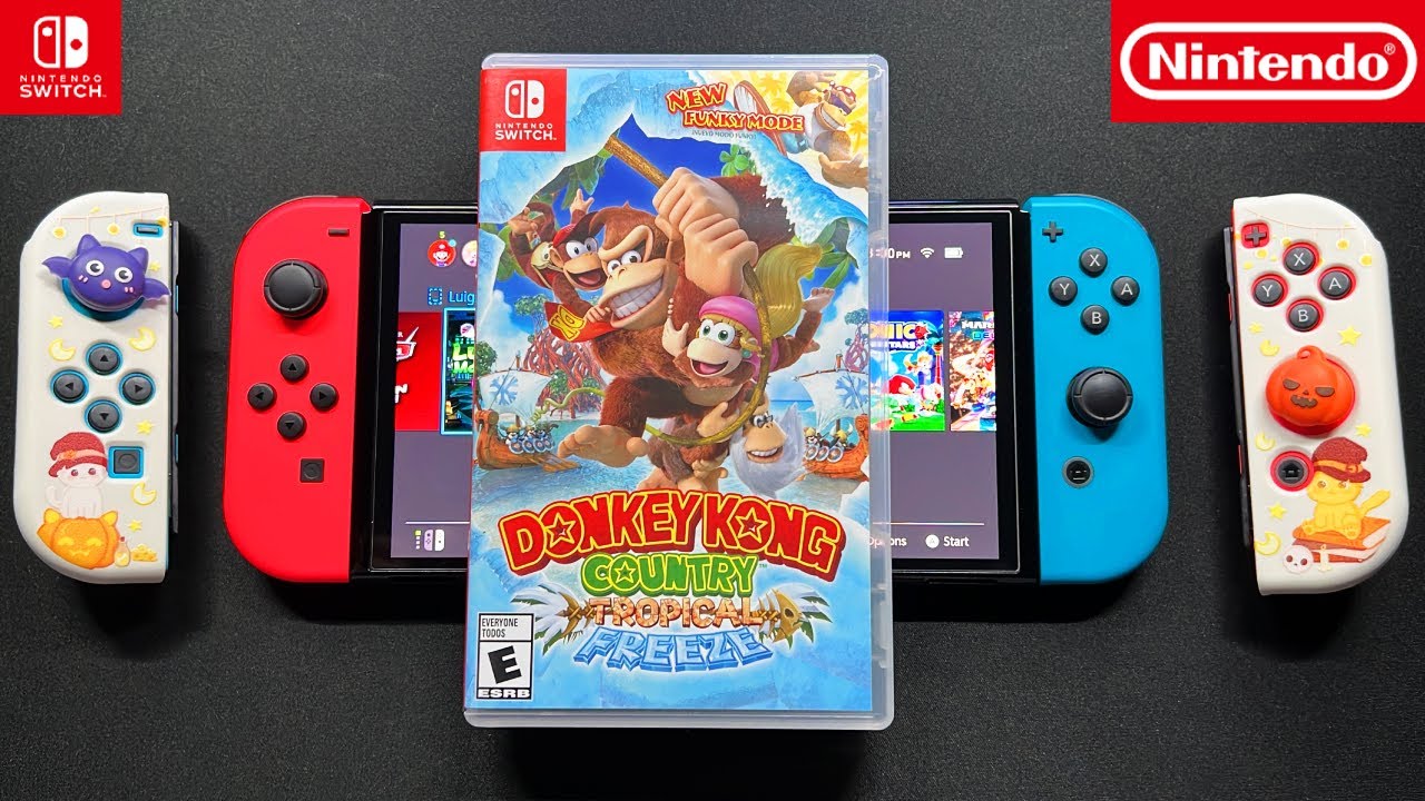 Donkey Kong Country: Tropical Freeze - Nintendo Switch - YouTube