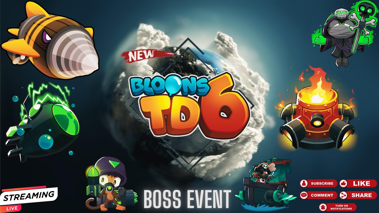 Bloons TD 6 Boss Event Playing With Viewers | Bloons TD 6 | WILD PC ...
