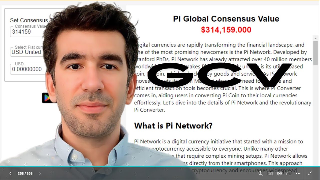 PI NETWORK GLOBAL CONCENSUS VALUE BECOME POPULAR| IS GCV THE VALUE OF ...