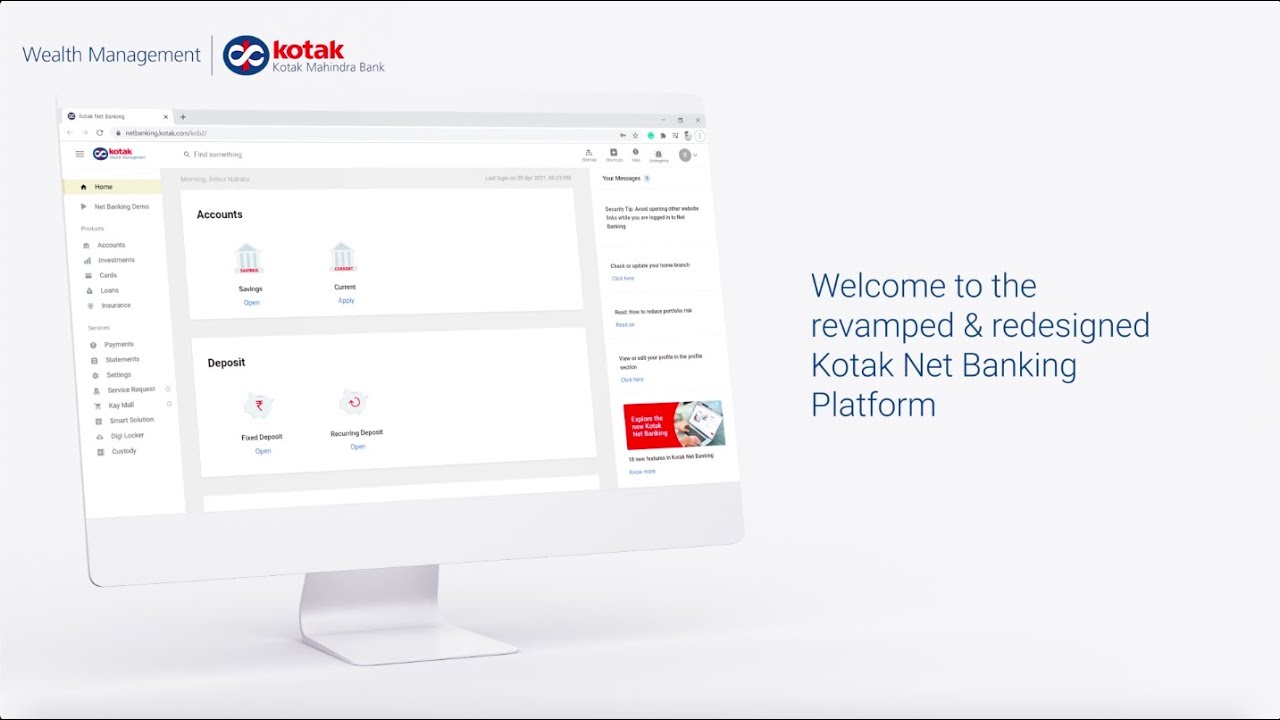 Kotak Net Banking Walkthrough YouTube kotak-net-banking-walkthrough-youtube