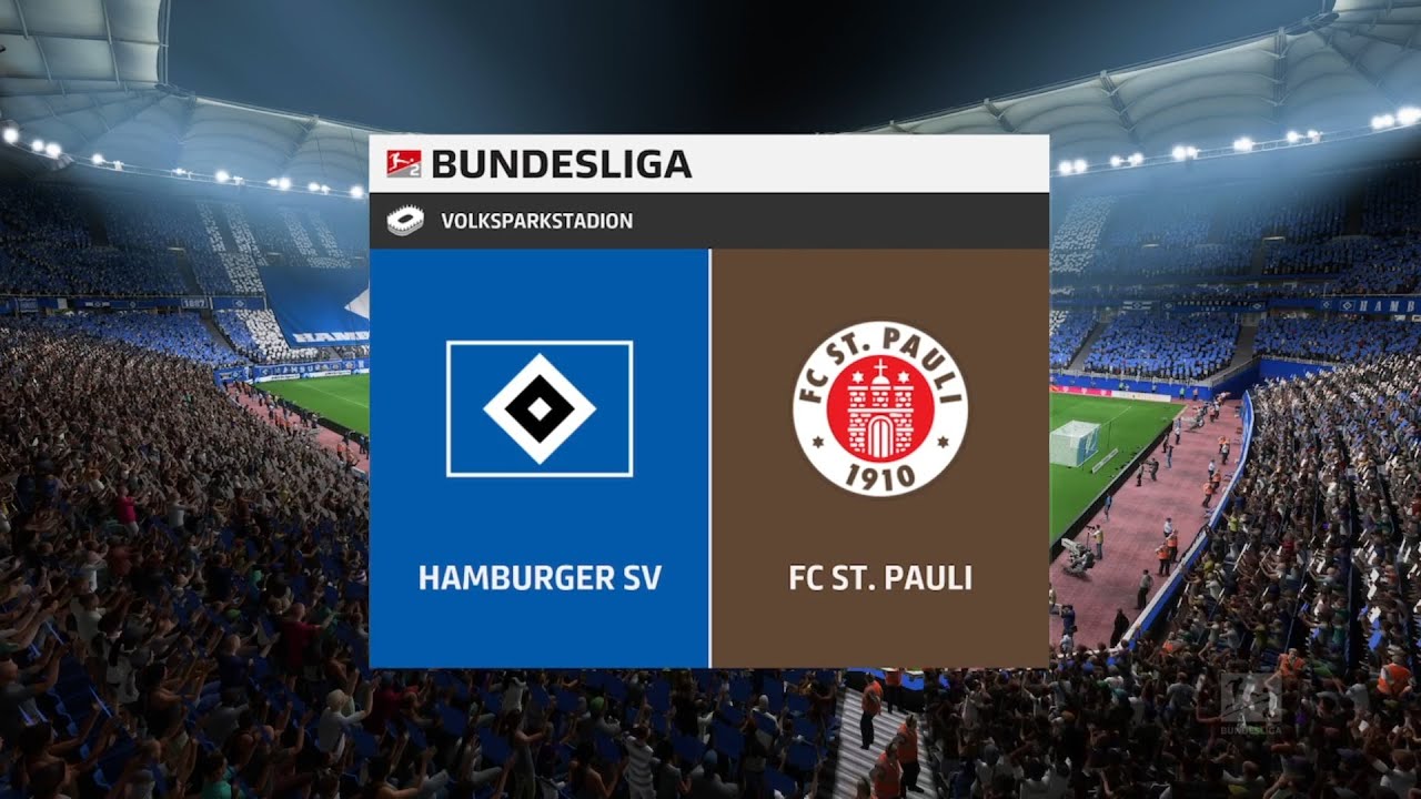 ⚽ Hamburger SV vs FC St. Pauli ⚽ | Bundesliga 2 (21/04/2023) | Fifa 23 ...