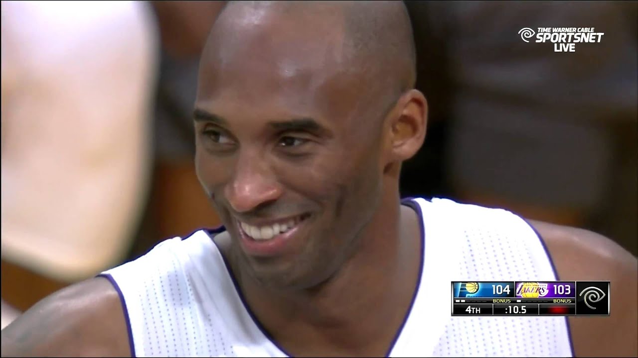 Kobe Bryant hits clutch vintage three pointer vs Pacers, nov 2015 - YouTube