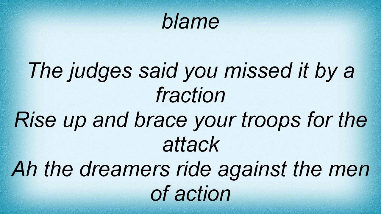 Leonard Cohen - The Traitor Lyrics - YouTube