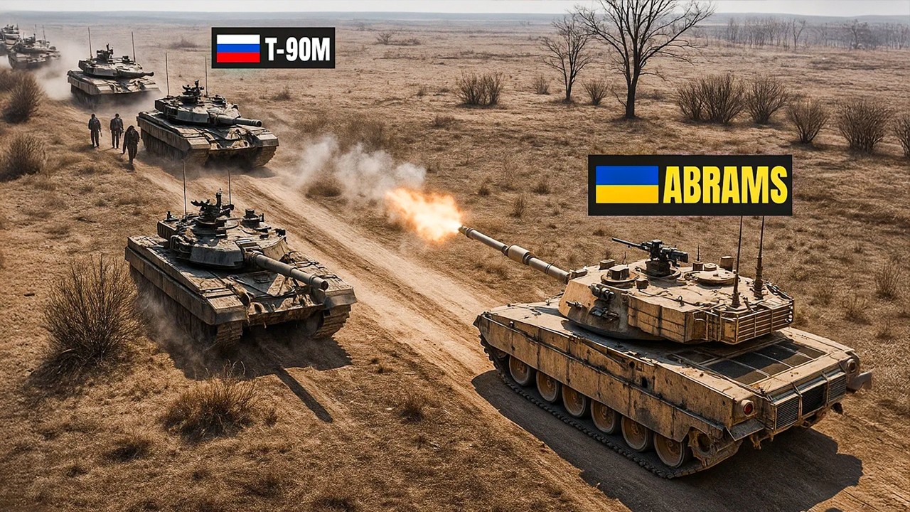 Russian T-90 Tanks Attacked an Abrams - Then THIS Happened... - YouTube