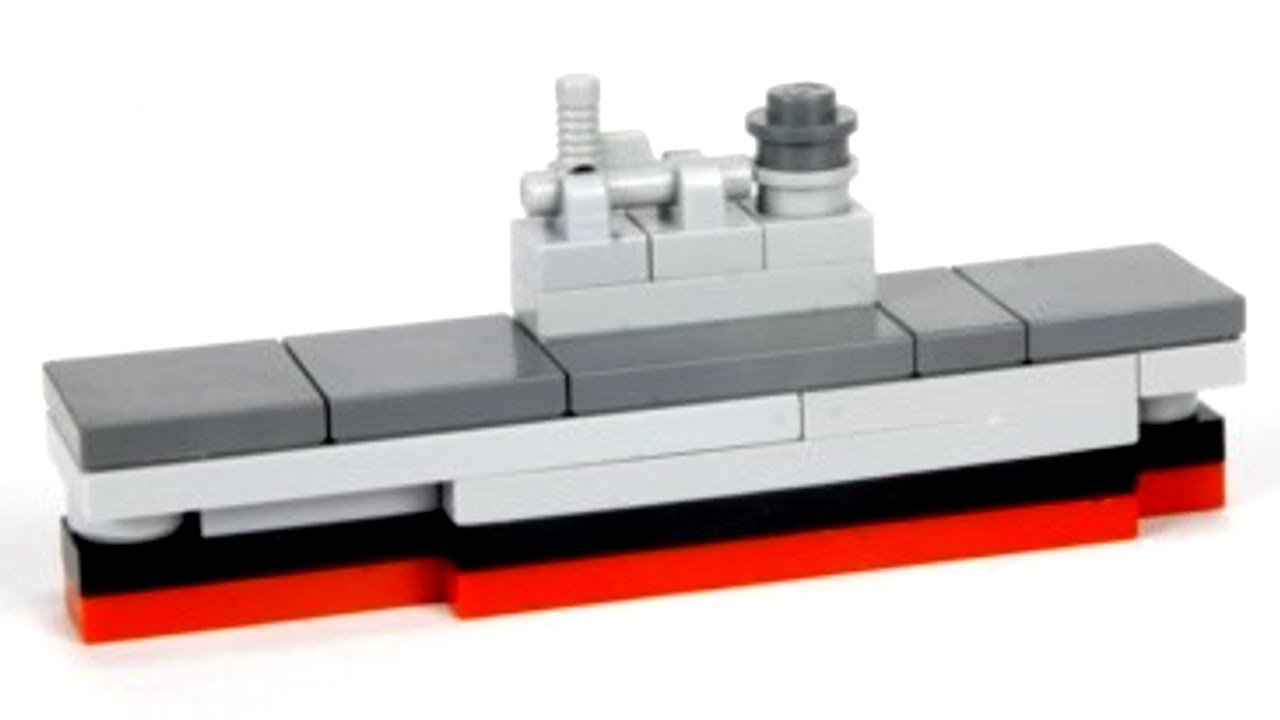 How to Build | LEGO USS Enterprise CV-6 - YouTube