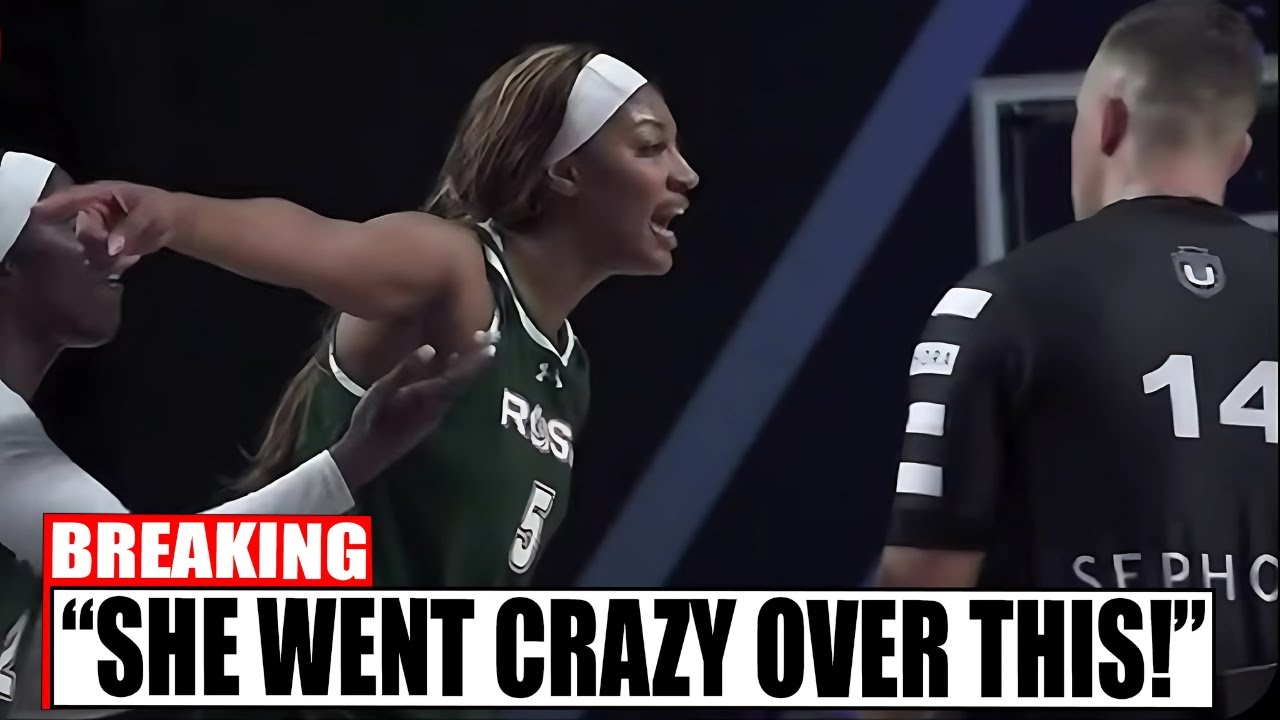 "BREAKING: Angel Reese Ejected After Dominating 15-Rebound First Half ...