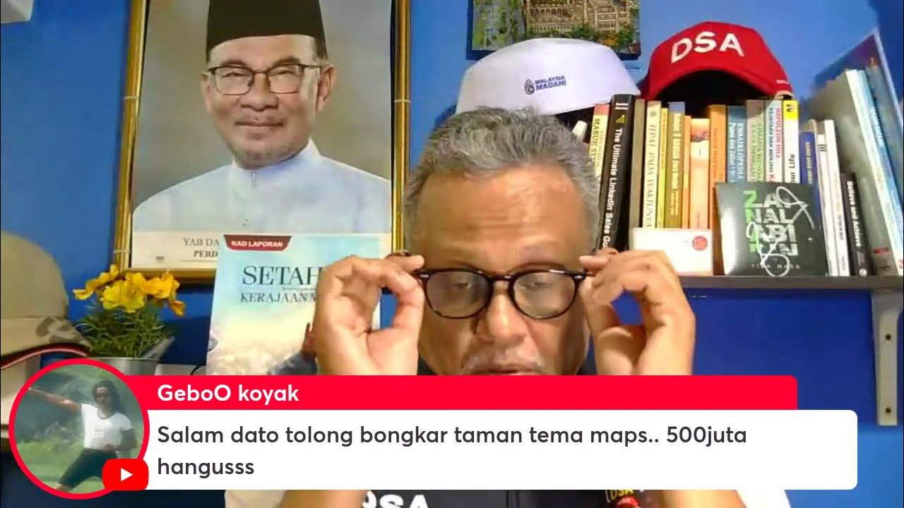 Terkejut Bersama DSA- isu RCI, Fitnah, Umno tak beri nilai tambah - YouTube