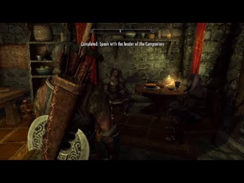 Skyrim: Episode 6. Companions Questline Part 1 - YouTube