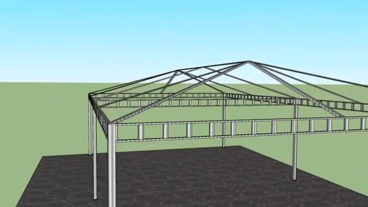 Estructura Reforzada Desarmable - YouTube