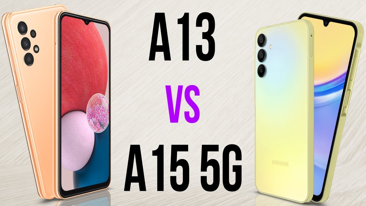 A13 vs A15 5G (Comparativo & Preços) - YouTube