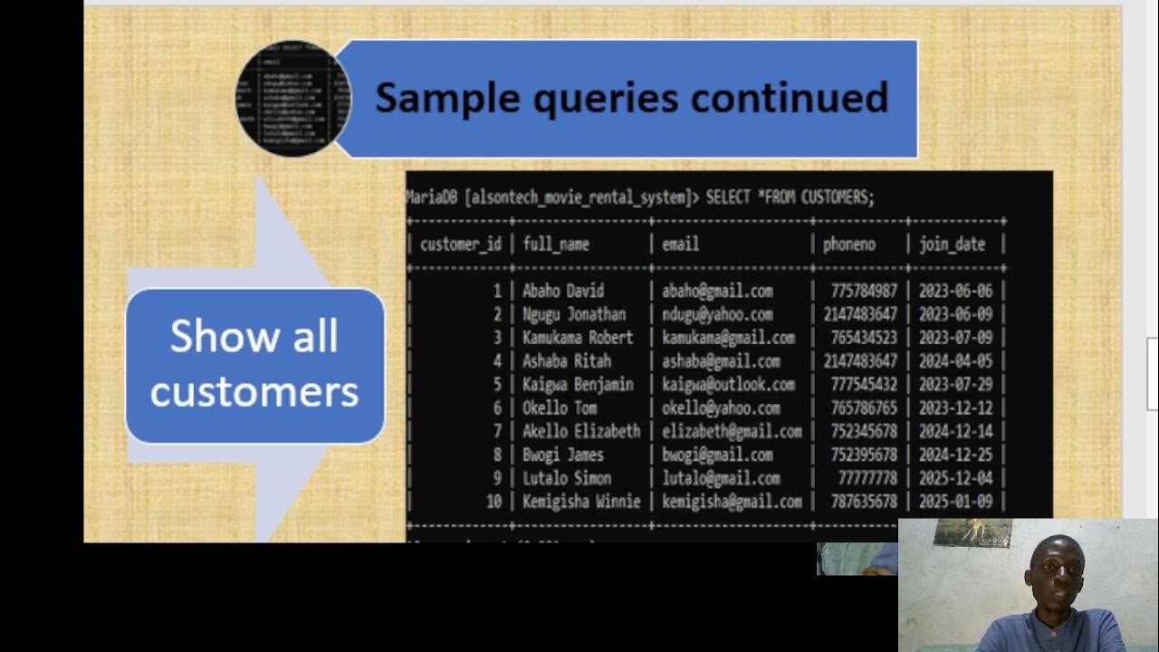 My database project - YouTube