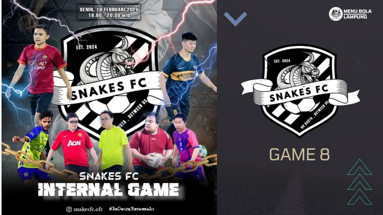 🛑SERU ️ ️ ️GAME 8 // TIM HITAM VS TIM MERAH // GAME INTERNAL // SNAKES ...