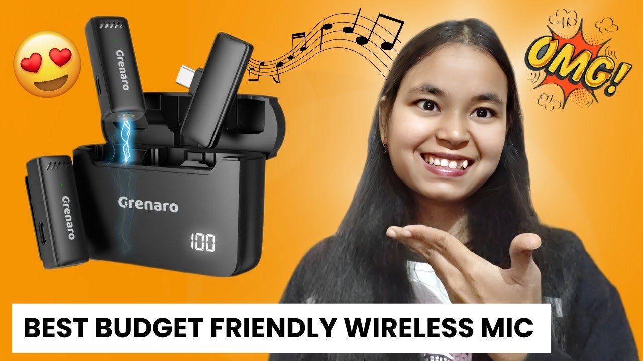 Best Wireless mic for Youtube videos I ANDROID & IPHONE 🤑🔥 - YouTube