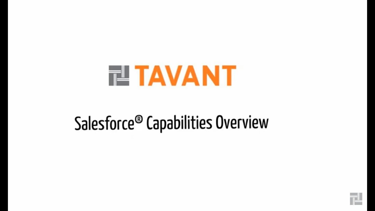 Tavant Salesforce Capabilities - Accelerate Your Digital Transformation ...