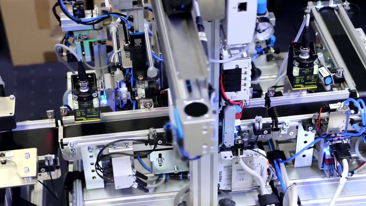 Festo MPS® D_1 - YouTube