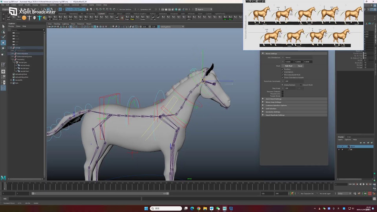 Maya马儿绑定| Horse Rig - YouTube