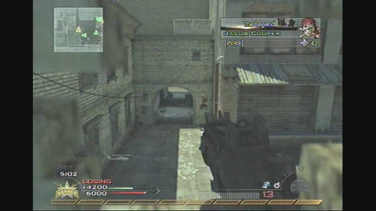 Mini Uzi vs. P90 (MW2 Gameplay/Commentary) - YouTube