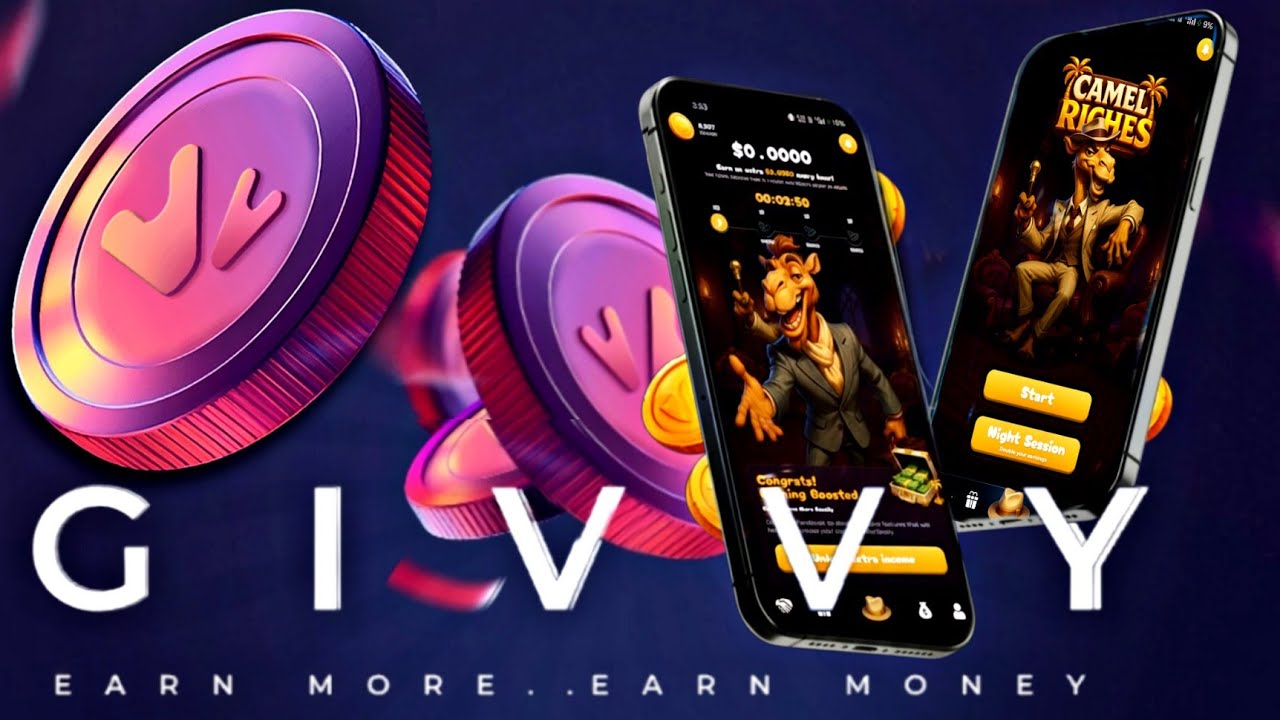 Givvy - The Best Money Earning Apps | Watch Videos, Collect Coins, and ...