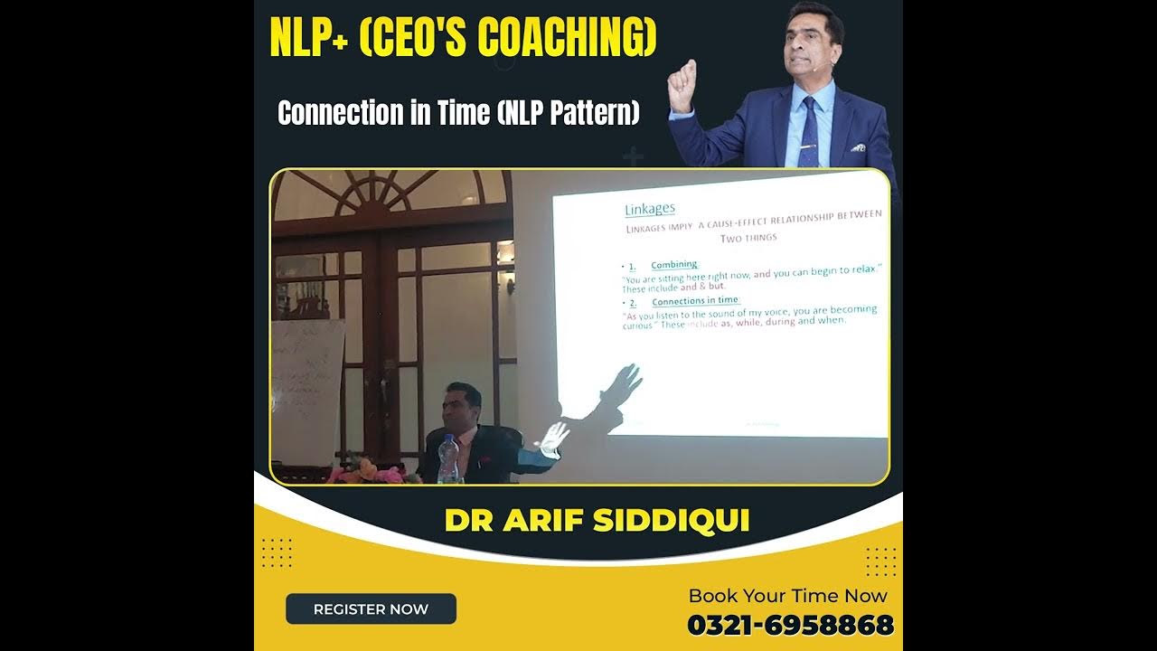 Connection in Time NLP Pattern | Arif Siddiqui | Coach | NLP | - YouTube