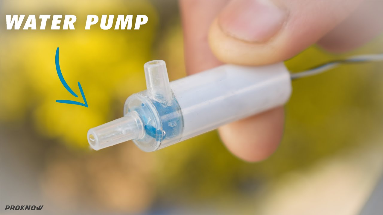 Making a Smallest Water Pump - Very Powerful - YouTube
