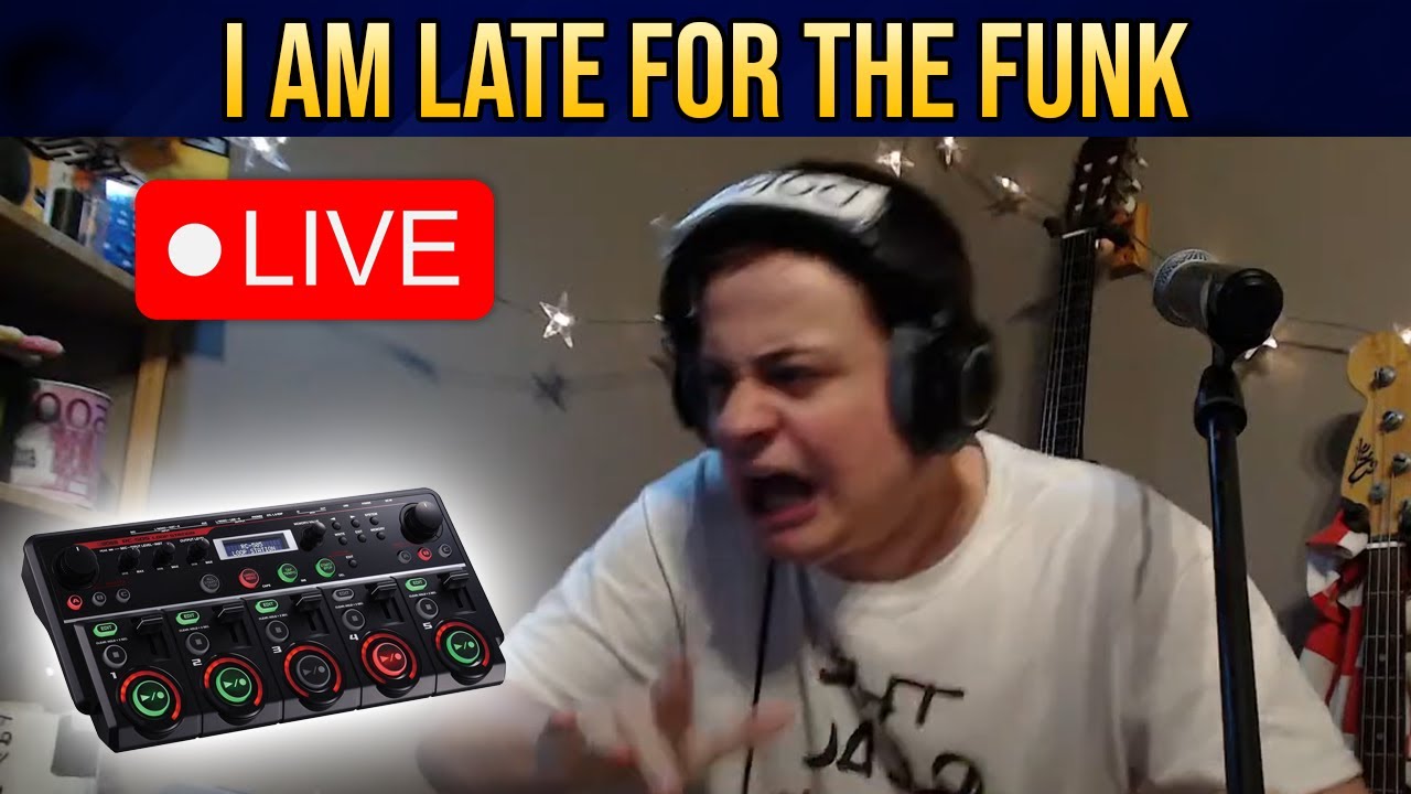 I'M LATE FOR THE FUNK - Live Stream Live Disco Funk Music RT$1MLN ...