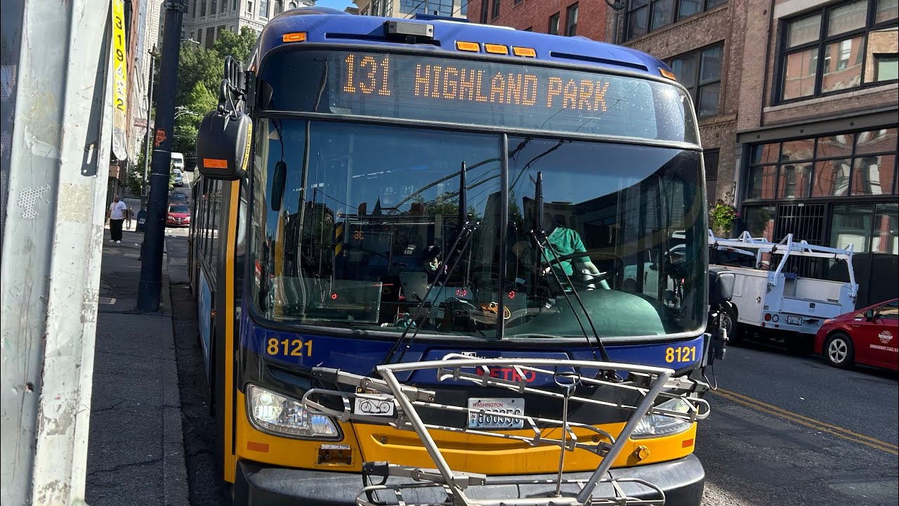 King County Metro Rt 131 (Highland Park Segment) - YouTube
