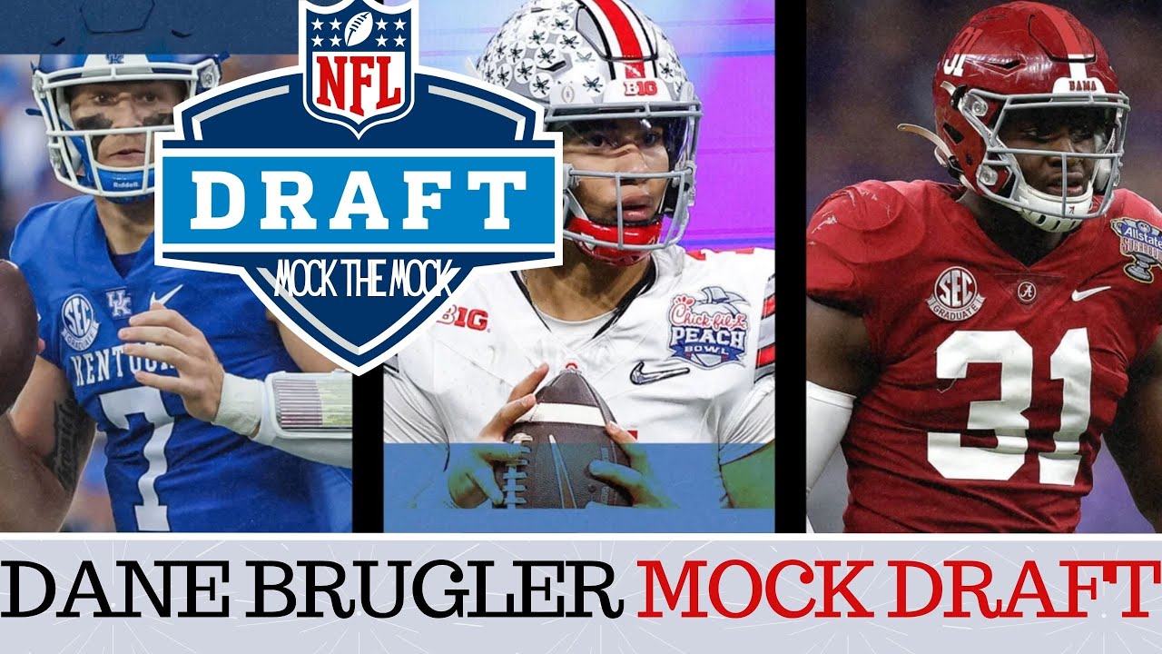 Dane Brugler's 2 Round 2023 NFL Mock Draft with Trades - YouTube
