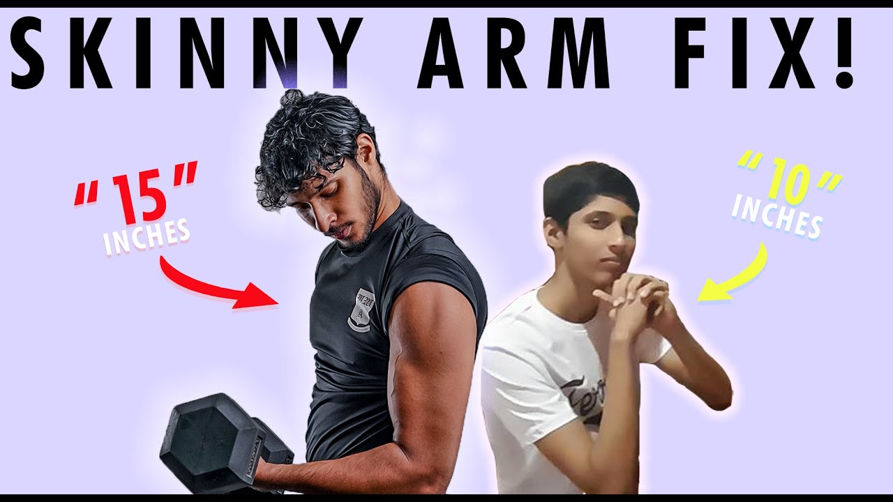 UNDERSTANDING THIS WILL GUARANTEE BIGGER ARMS for skinny guys (Up to 5 ...