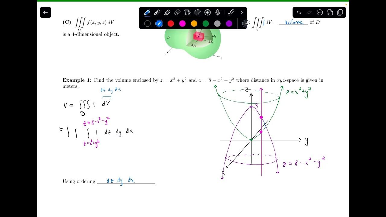 15.5.1 Intro to Triple Integrals || Multivariable Calculus - YouTube