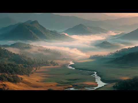 Morning Peace 🌿 Soft Piano & Ambient Music for Relaxation | Stress Relief & Fresh Start | 4K