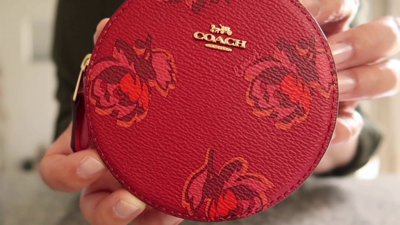 Coach Round Coin Purse Reveal and Chanel Healthy Glow Lip Balm (Light ...