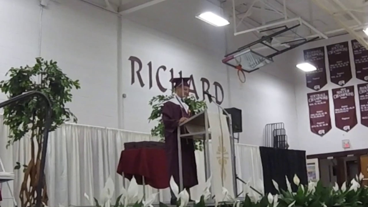 Nick Graduation Speech - YouTube