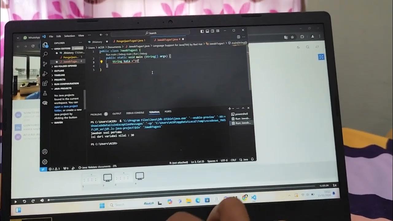 PROGRAM JAVA - YouTube