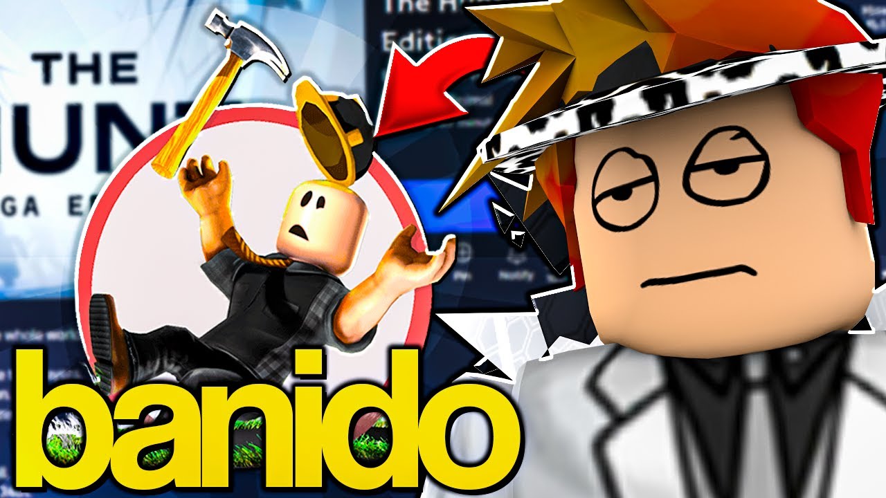 VOCÊ VAI SER BANIDO DO ROBLOX POR JOGAR THE HUNT MEGA EDITION (é sério ...