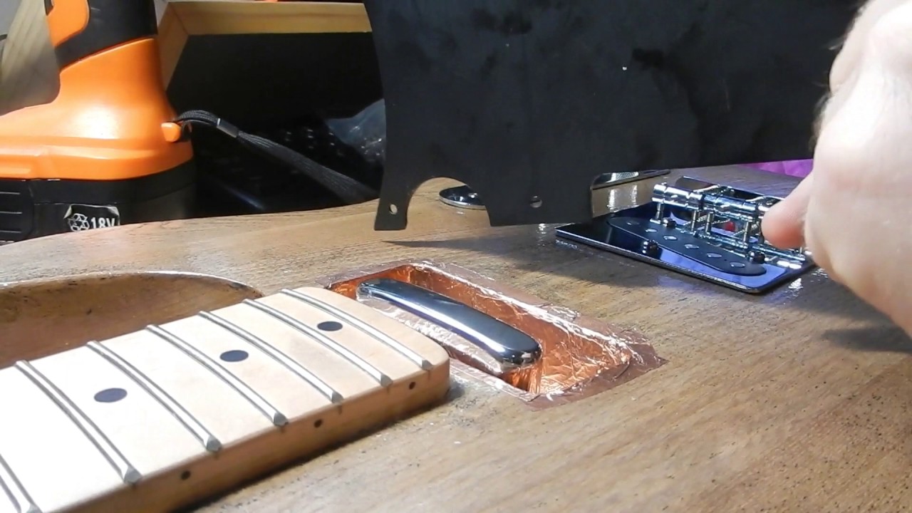 Pitbull Guitar build - part 6 (Hardware) - YouTube