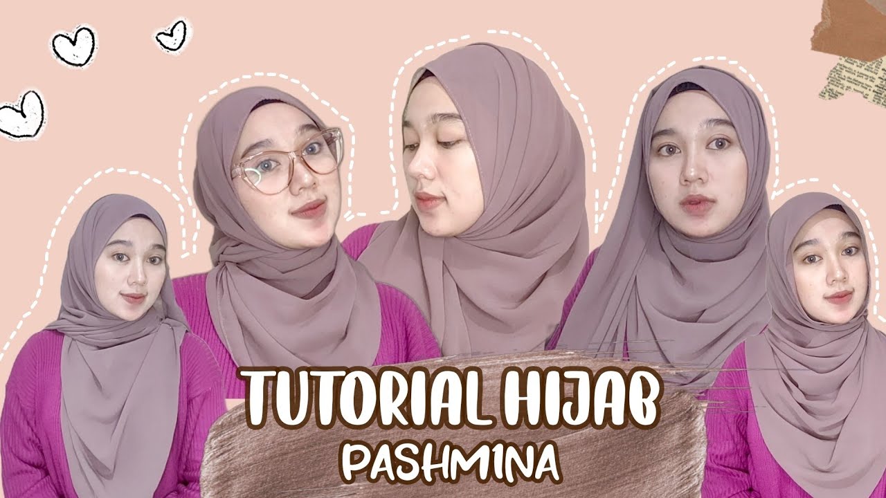 TUTORIAL HIJAB PASHMINA TERBARU 2022 KEKINIAN, ALA SELEBGRAM TIKTOK - YouTube