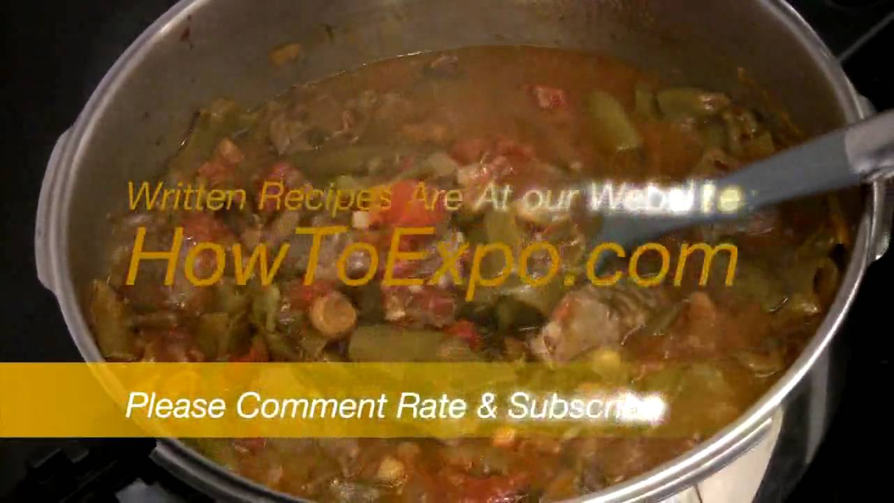 Fava Beans Beef Stew part 2 of 2 (Broad Bean Stew) - YouTube
