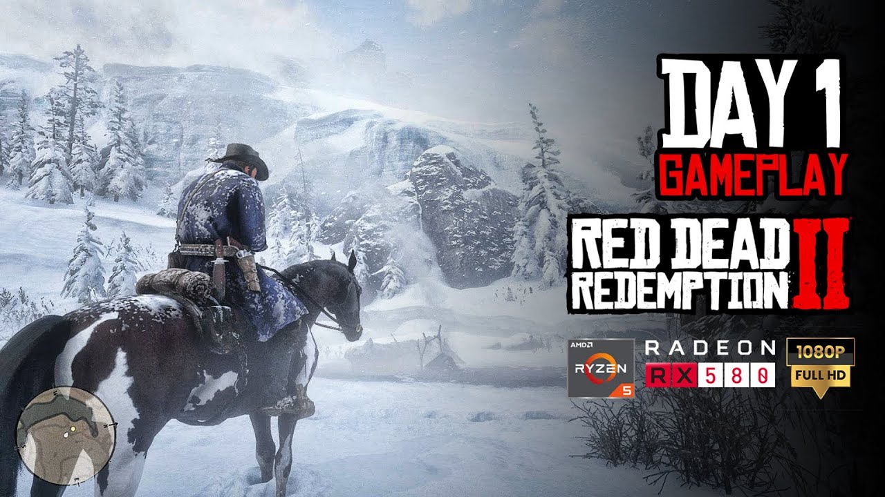 Red Dead Redemption 2 GAMEPLAY WALKTHROUGH [DAY 1] No Commentary FULL ...