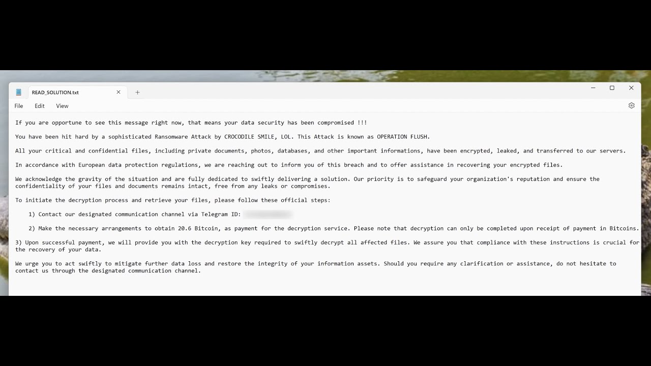 Crocodile Smile ransomware (.CrocodileSmile virus) - how to remove ...
