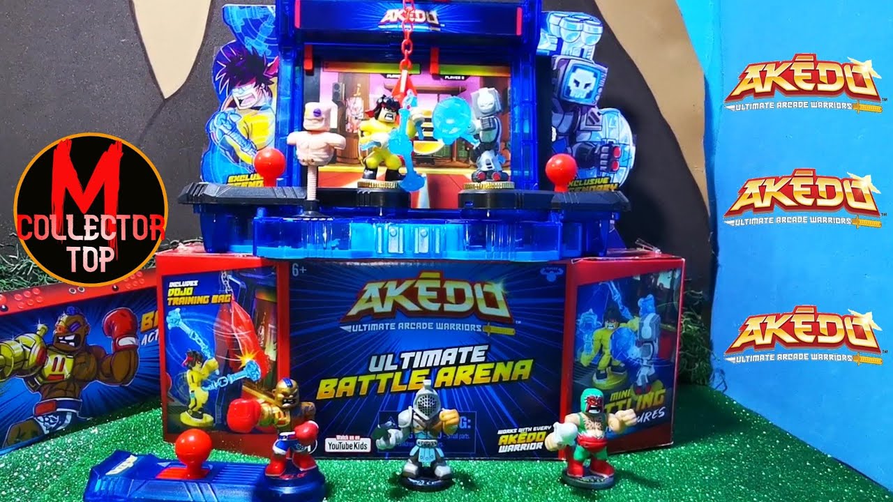 Se Agregan 4 Nuevos Guerreros de Akedo Ultimate Arcade Warriors - YouTube