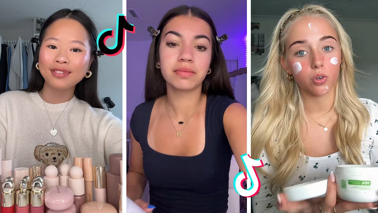 Makeup Tutorial Tiktok Compilation - GRWM ( Get Ready With Me ) ️ ...