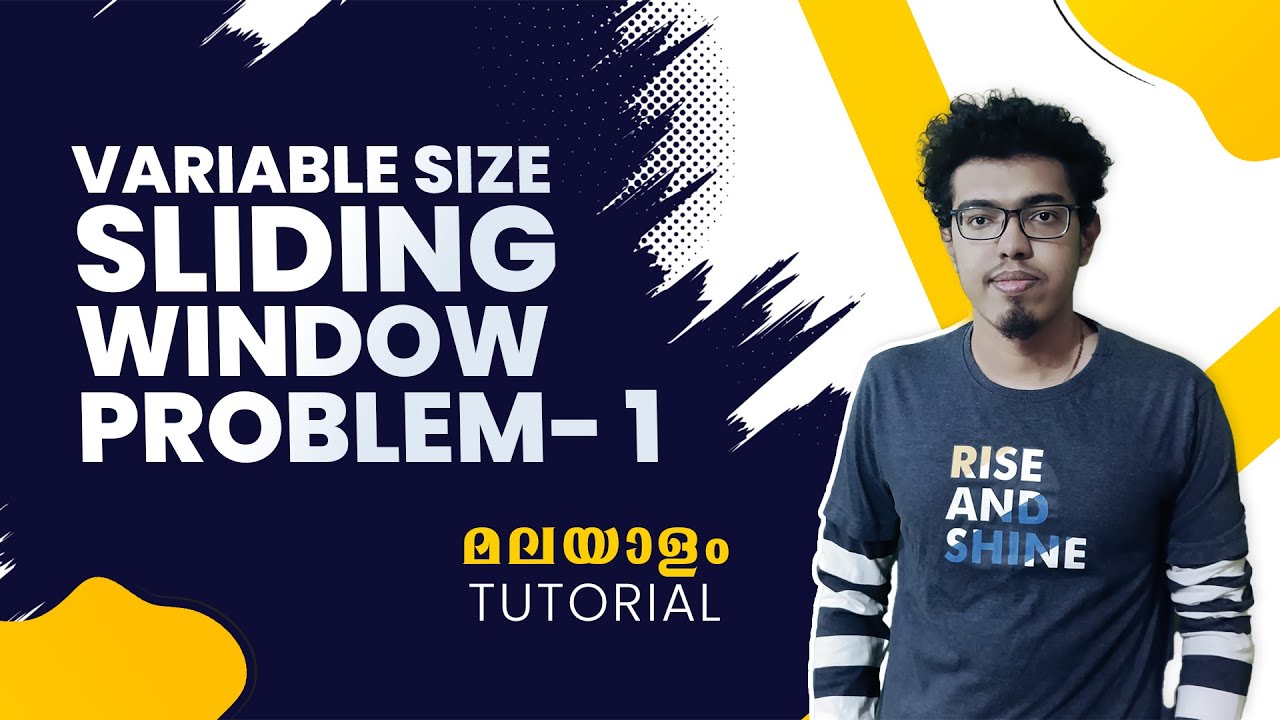 Part 5 | Variable Size Sliding Window Problem-1 | Data Structure ...