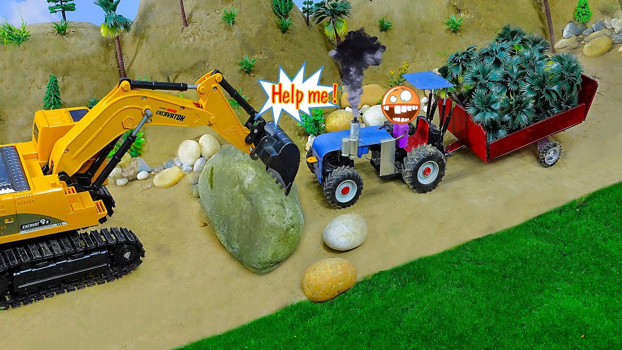 DIY mini tractor traffic jam | Science project | @DIY Mini Tractor ...